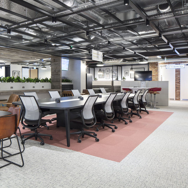 Fabric suspended ceiling - Armstrong MESH B-H - Knauf Ceiling Solutions ...