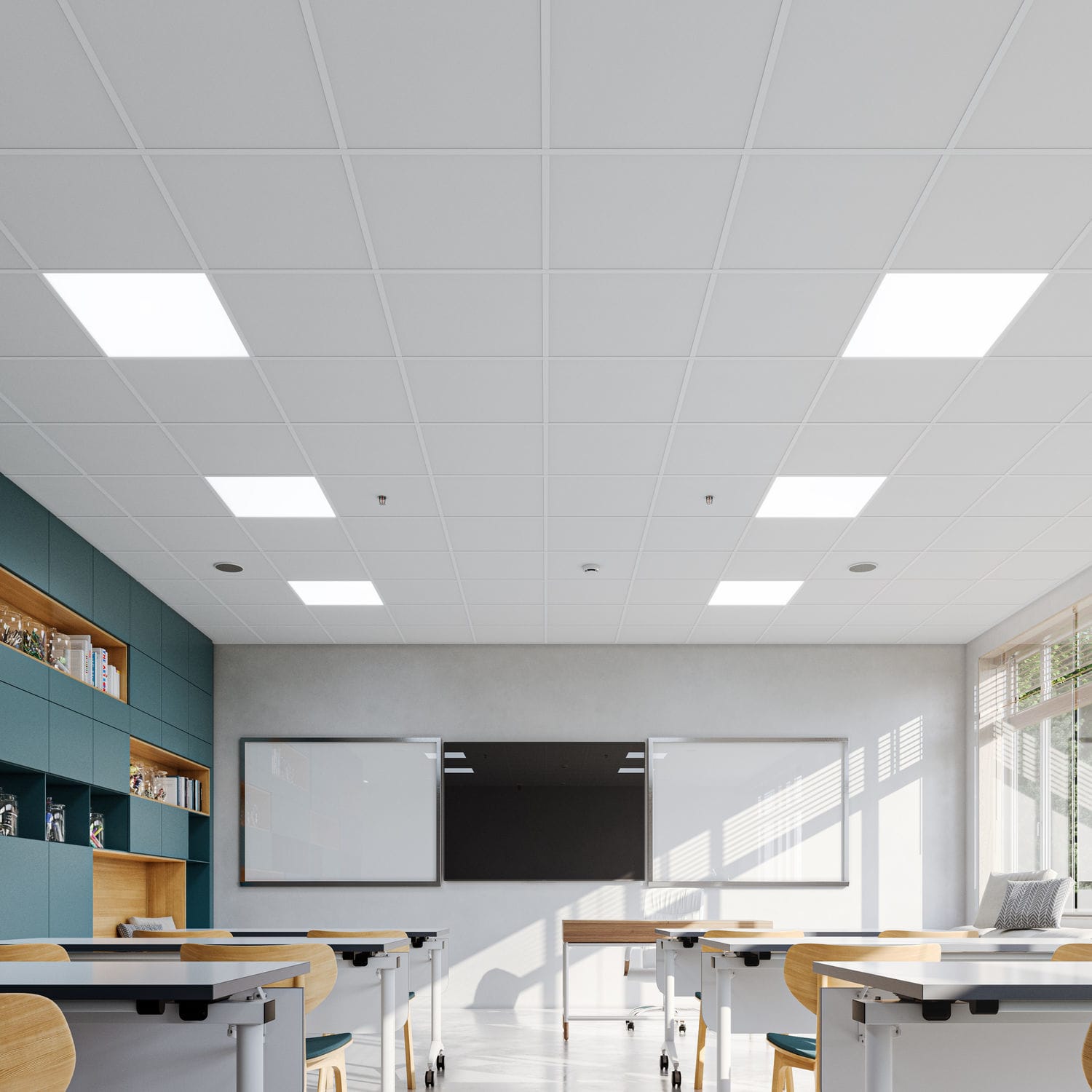 Mineral wool ceiling - TOPIQ® Alpha 20 - Knauf Ceiling Solutions ...