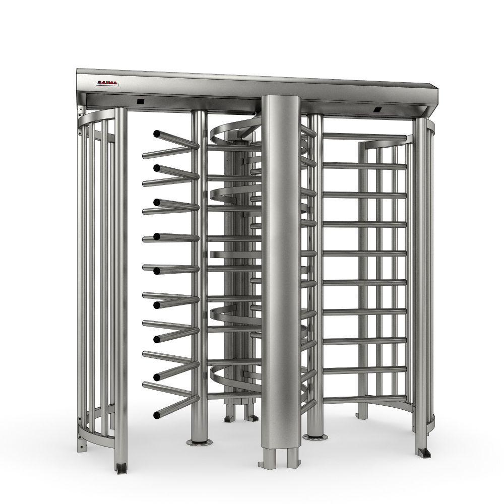 Full-height turnstile - TR 121 D - Saima Sicurezza SpA - stainless ...
