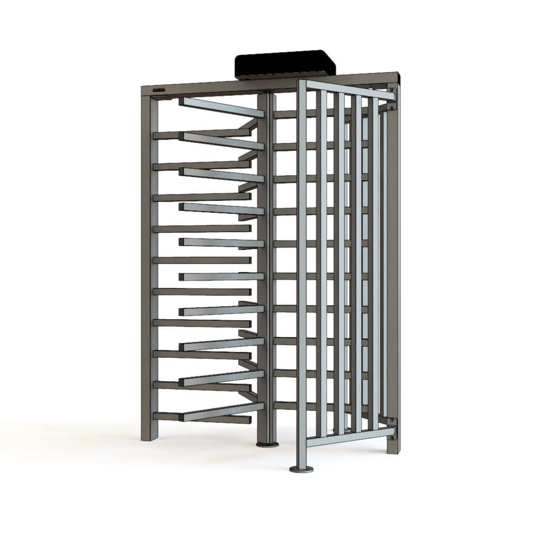 Full-height turnstile - TR 403 - Saima Sicurezza SpA - steel / for ...