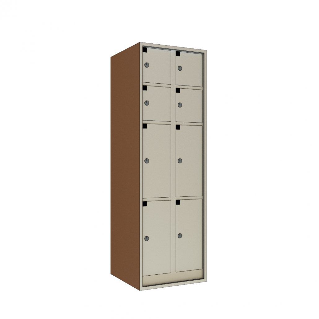 Steel locker - Saima Sicurezza SpA - key / beige