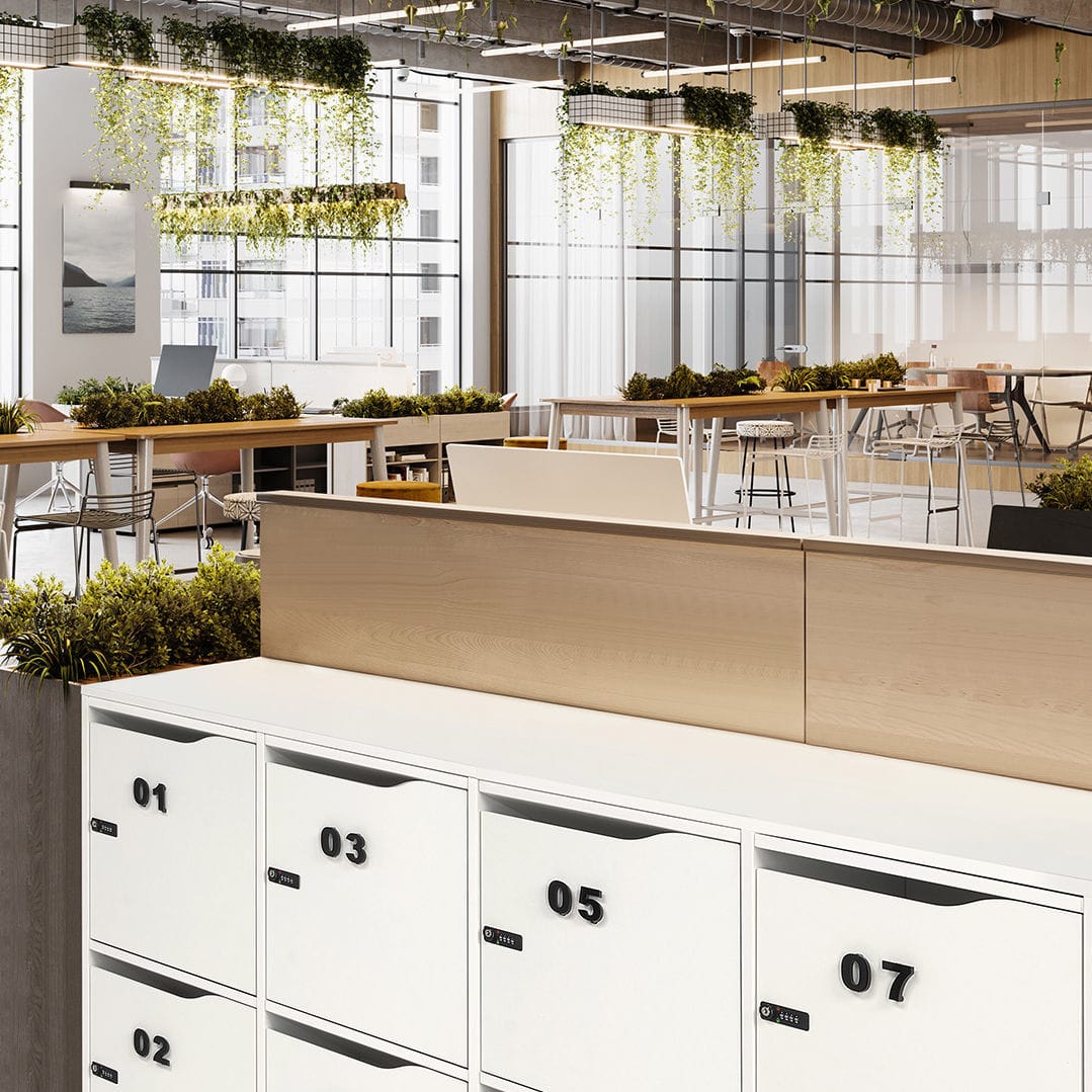 Melamine locker - FRAME - COMERCIAL DE INDUSTRIAS REUNIDAS, S.A. - key ...