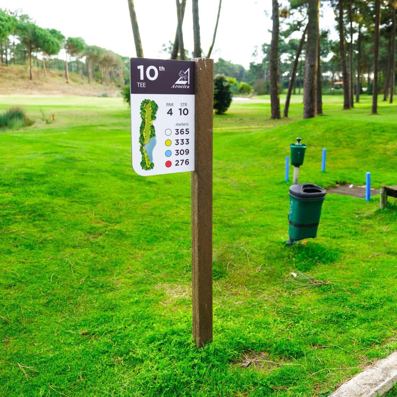 HPL signboard - TEE SIGN - Floema - recycled plastic / upcycling / for ...