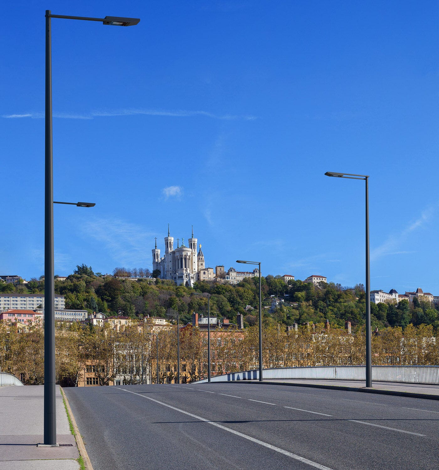 Cast aluminum lamp post - LEXIK - ECLATEC International - urban ...