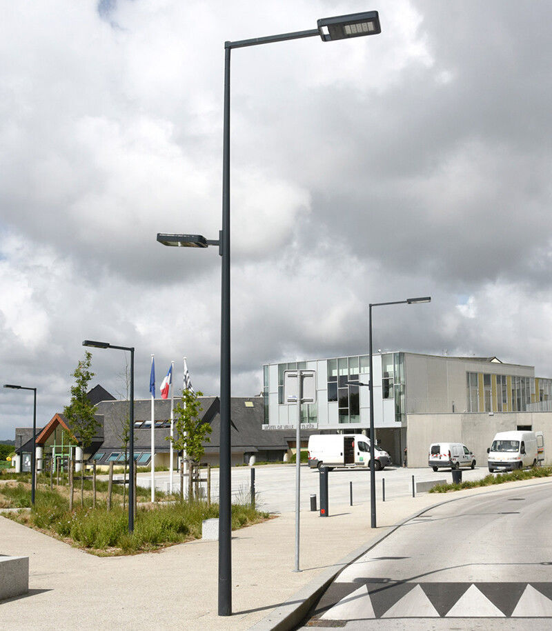 Cast aluminum lamp post - PIXEL - ECLATEC International - urban ...