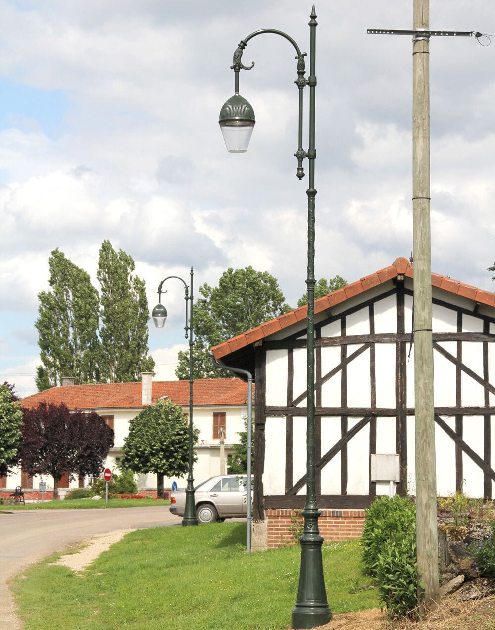 Cast iron street light bracket - METROPOLE - ECLATEC International - steel