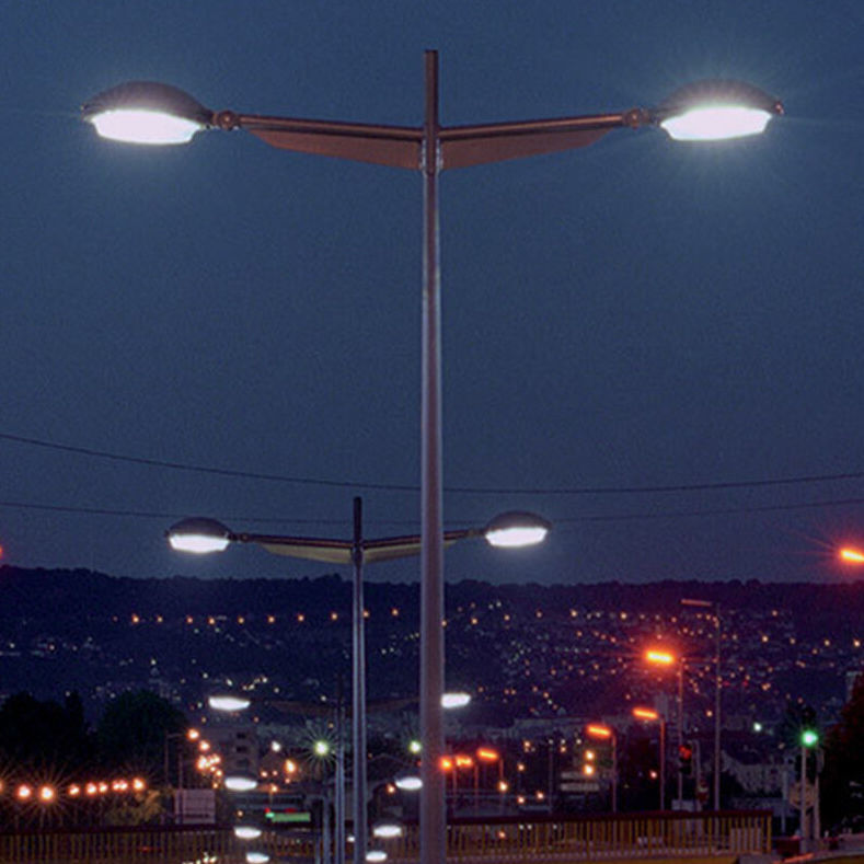 Aluminum lamp post arm - BASALT 15 - ECLATEC International - steel