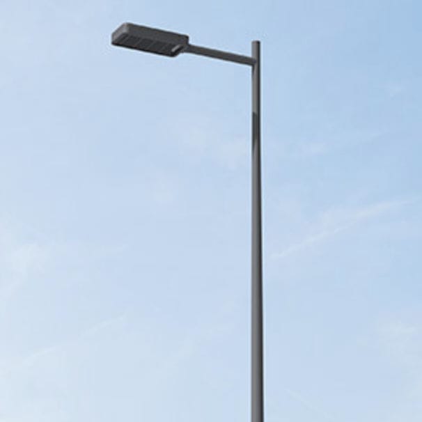 Powder-coated steel lamp post arm - PICO - ECLATEC International