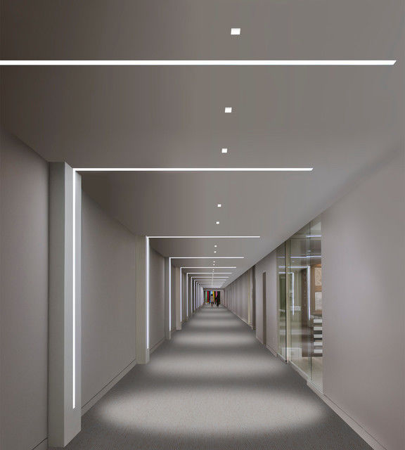 Built-in light fixture - LINER-L - LICALUX LIGHTING - LED / rectangular ...