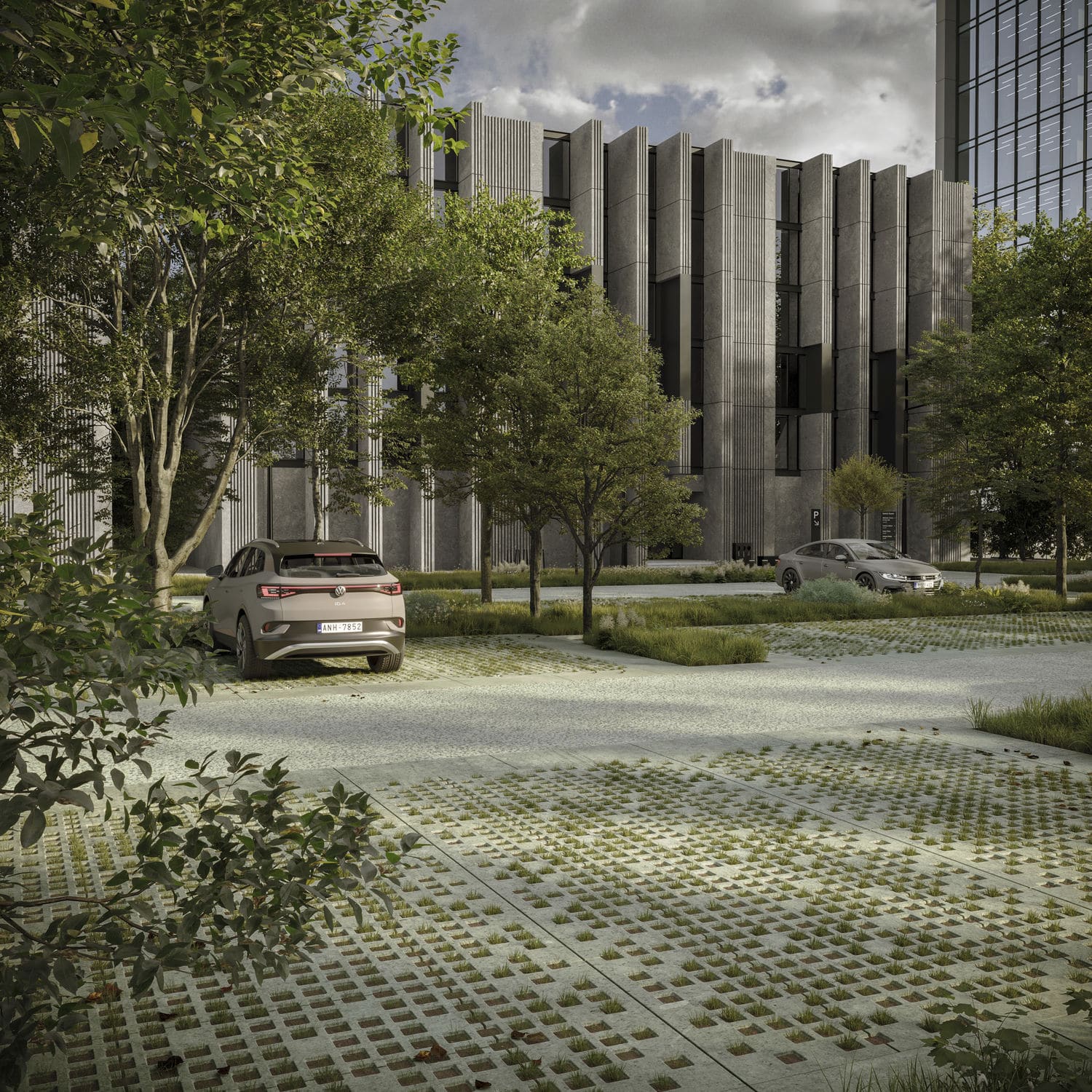 Concrete paver - BRUTAL - Deer Concrete - outdoor / patio / garden