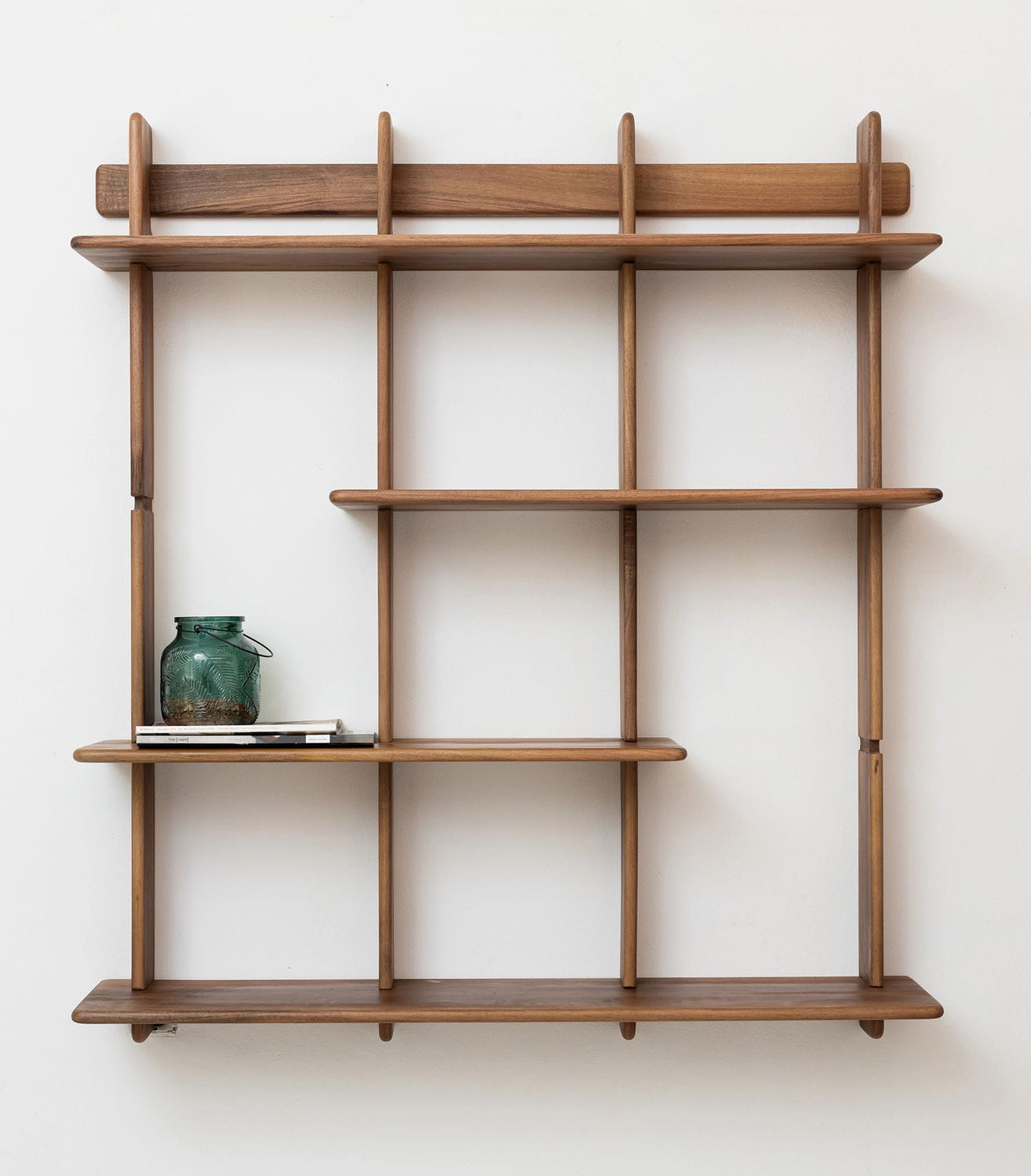 Wall-mounted shelf - D - Pommier Furniture - Scandinavian design / oak ...