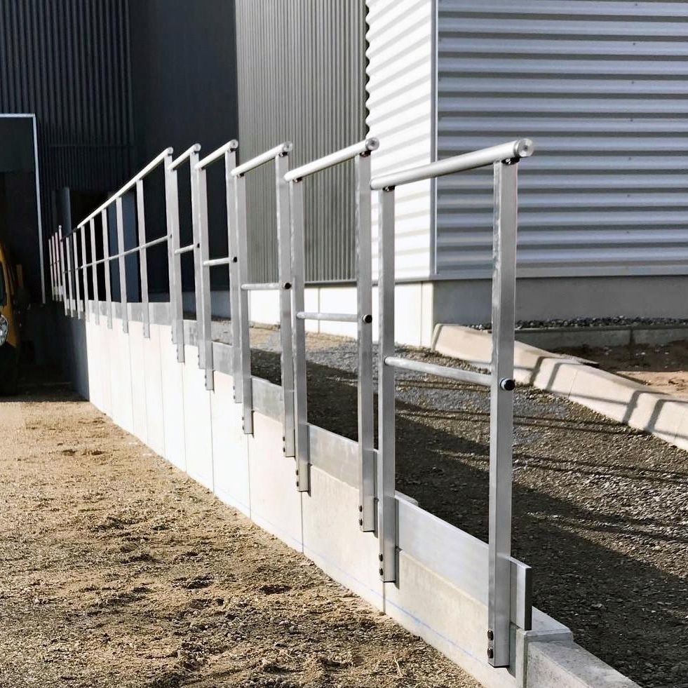 Steel railing - FORTAL - with bars / outdoor / indoor