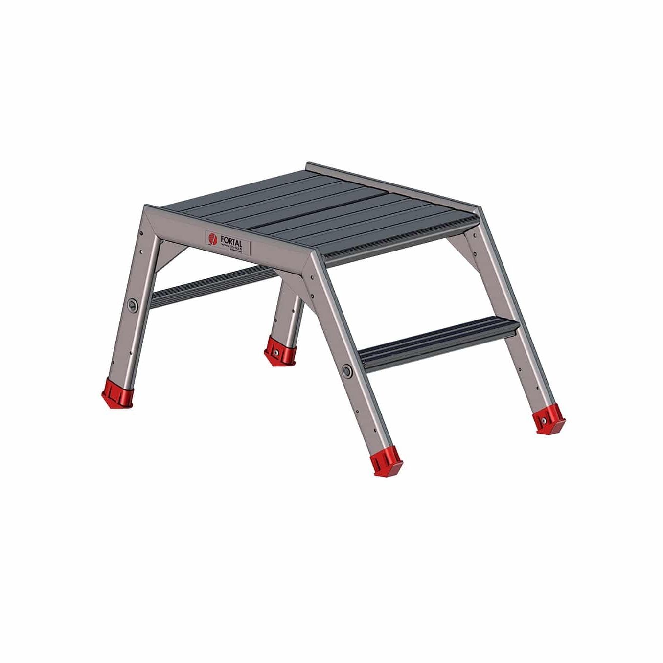 Steel professional step ladder - EPSA - FORTAL - outdoor / indoor