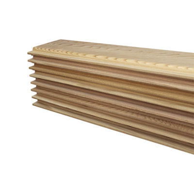 High-resistance wood panel - STV - Sawo - for furniture / spruce