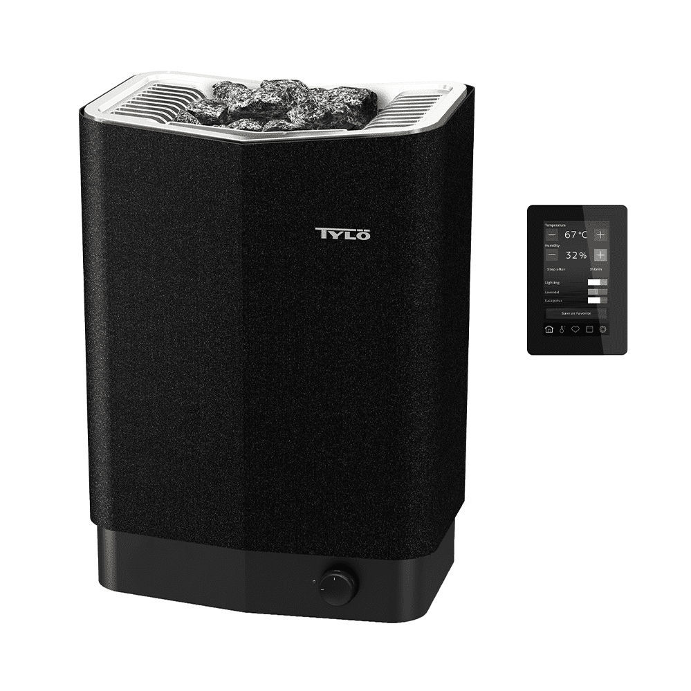 Electric sauna heater - SENSE ELITE - Tylö - 5 kW...10 kW / 0 - 5 kW ...