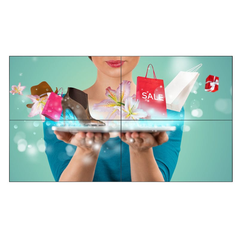 Wall-mounted display panel - X-LINE - PPDS - indoor / digital / advertising