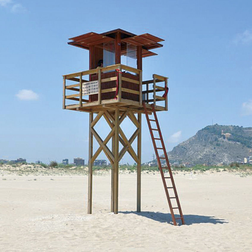 Public space watchtower - ISLANTILLA - Maderas Menur