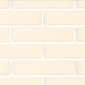Facade brick - Branco - CANDIGRES - solid / embossed / white