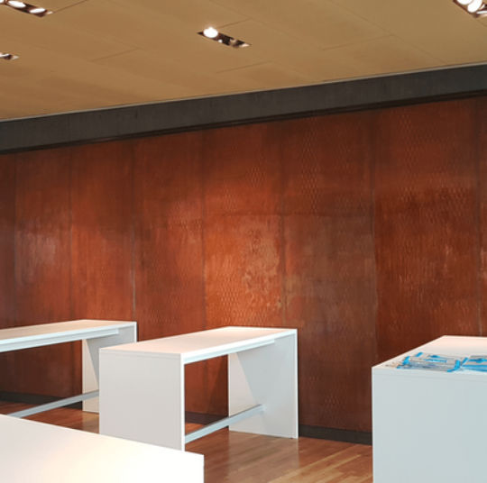 Rust-look wall-covering - Rust industrial - DECIMIN GmbH - interior ...