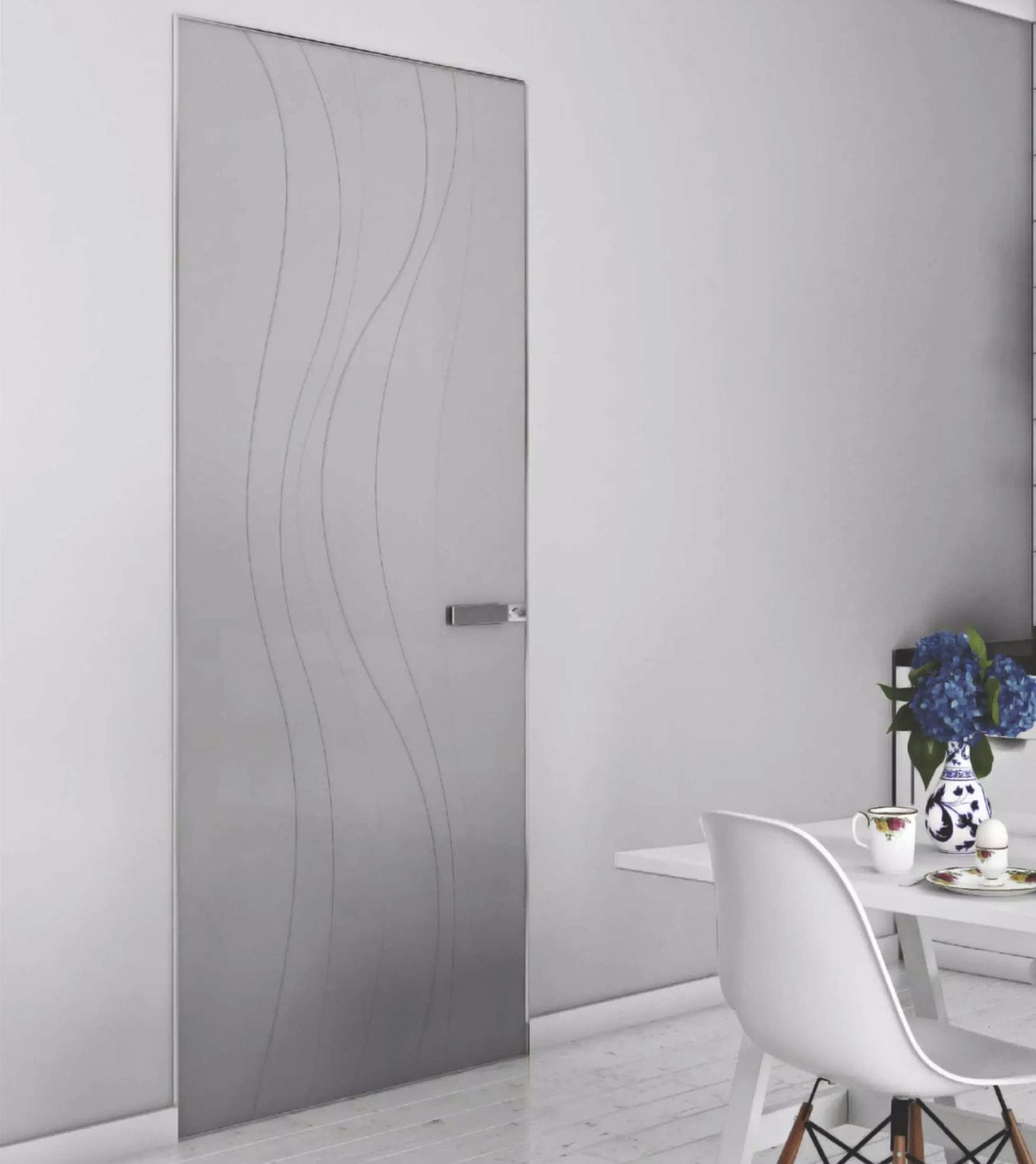 Interior door - Palermo - IN WOOD LLC - wooden / swing / contemporary