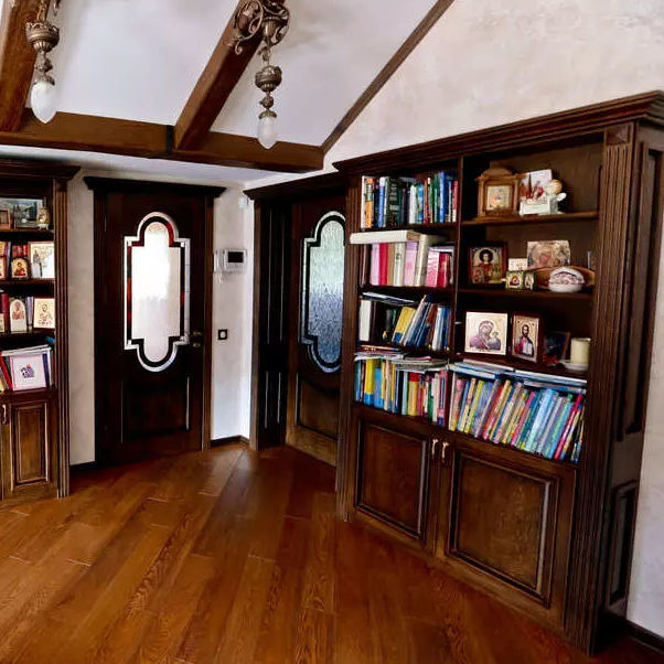 Free-standing bookcase - IN WOOD LLC - contemporary / wooden