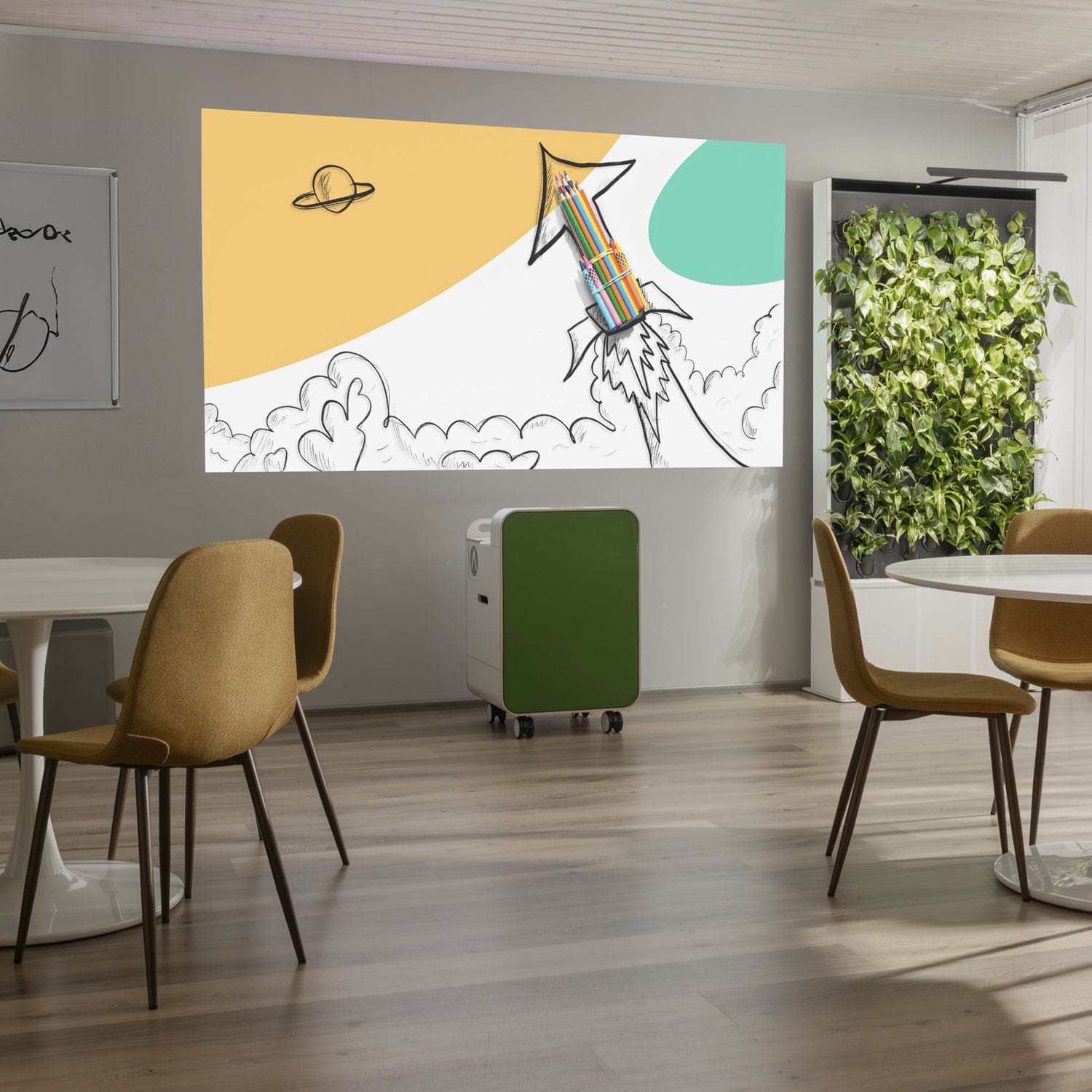 Video projector with video conference system - SI - ARTOME - for office