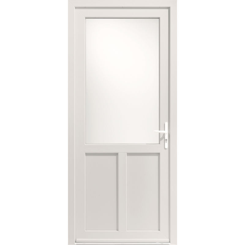 Entry door - Caparis - USINE-ONLINE - PVC / swing / contemporary