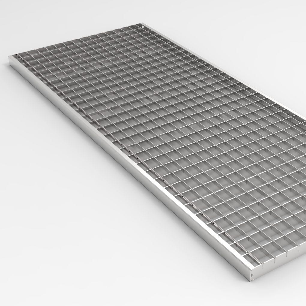 Stainless steel grating for drain channel - Grid - IFEC - Industria de ...