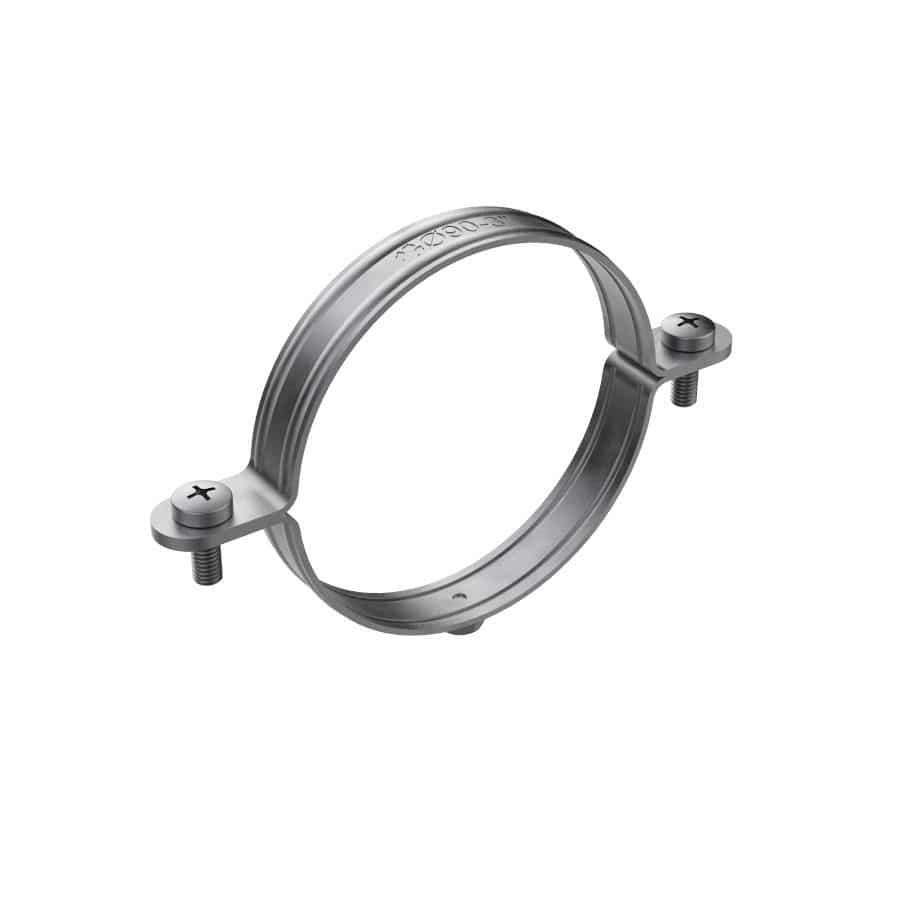 Stainless steel hose clamp - M6 NUT - IFEC - Industria de Ferragens do ...