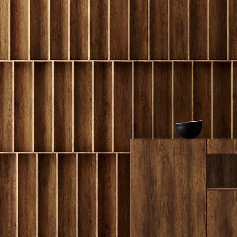 Cover decorative panel - Canyon Marrone Scuro D18 - Saviola - wall ...