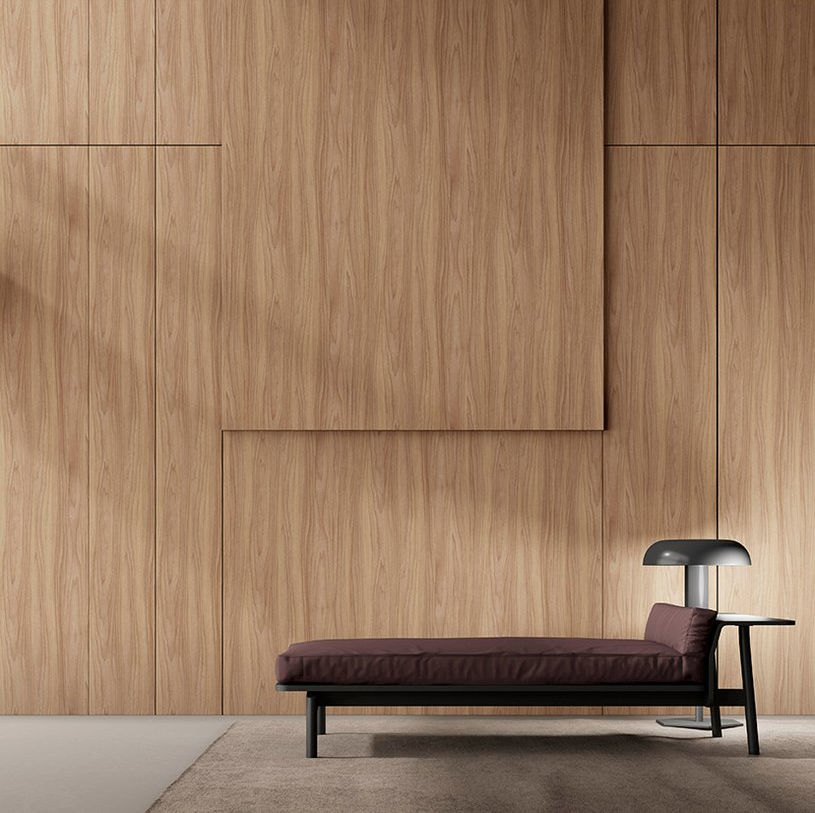 Wall-mounted decorative panel - Noce Vanguard Chiaro P23 - Saviola ...