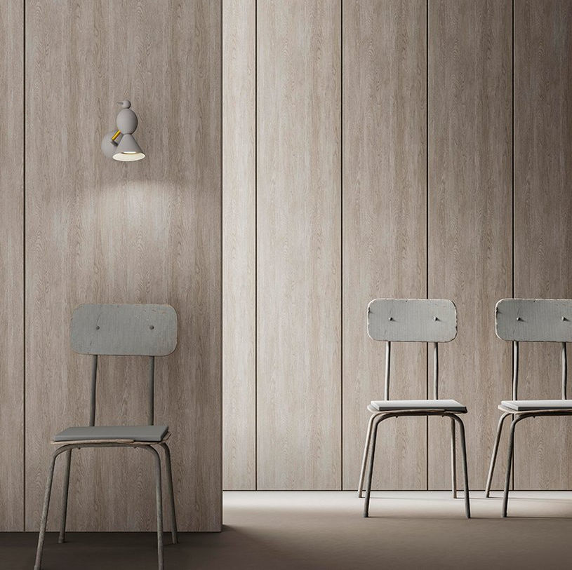 Cover decorative panel - Gessato Grigio P01 - Saviola - wall-mounted ...