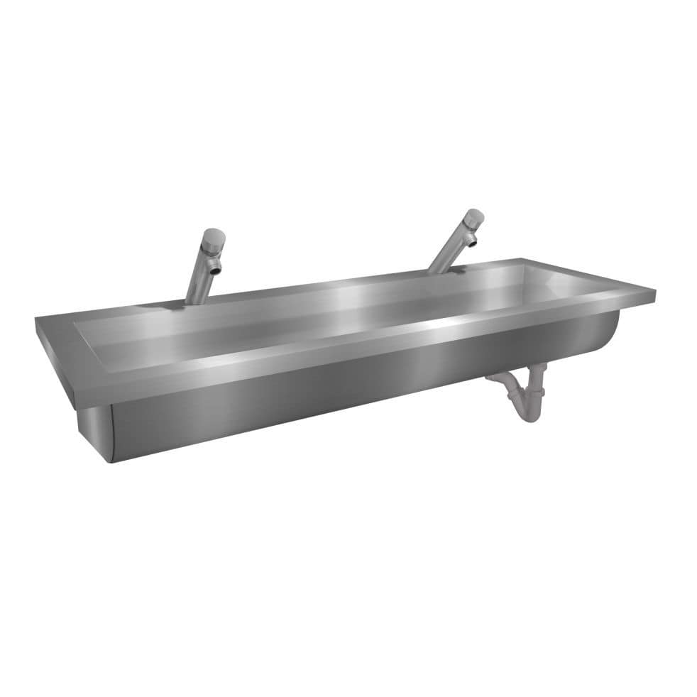 Wall-mounted hand basin - Easy IV : 426120 - LOGGERE - rectangular ...