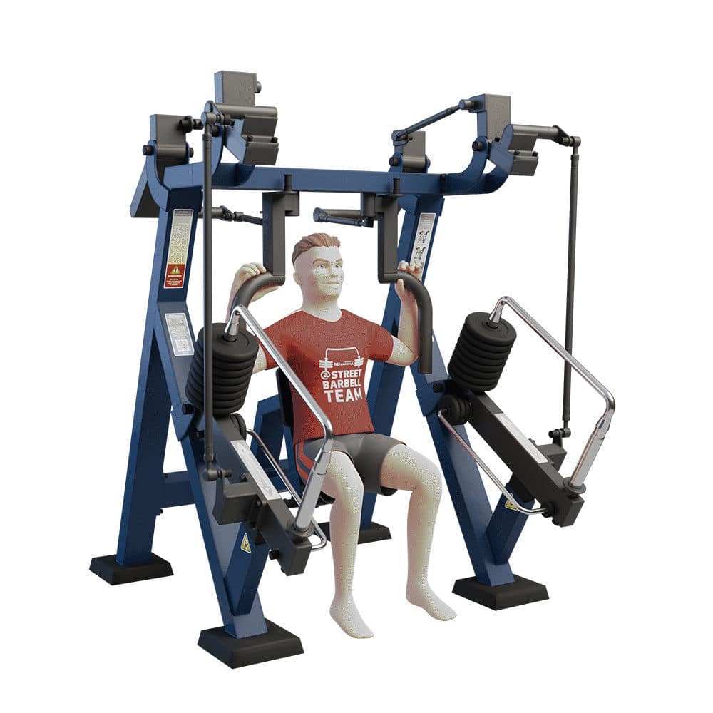 Butterfly weight training machine - MB 7.31.3 STREETBARBELL+ ...