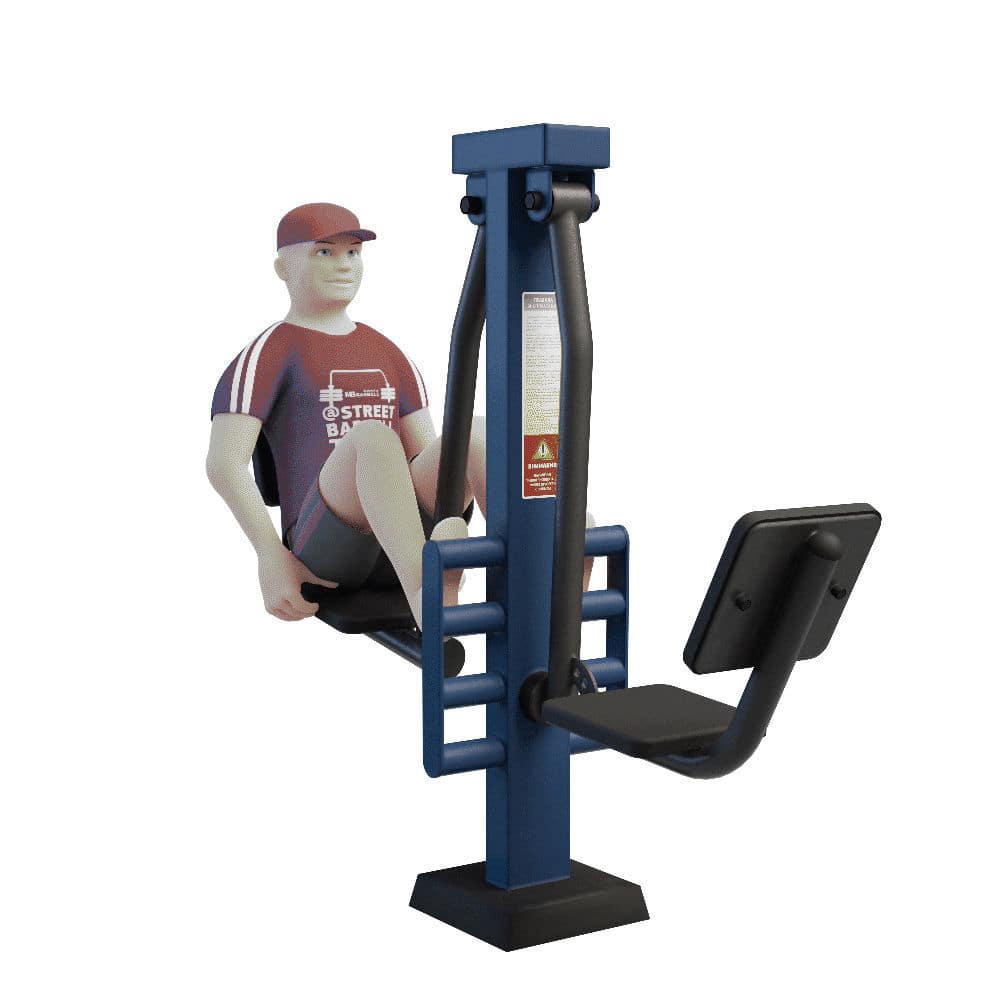 Outdoor leg press machine - MB 7.06.1 - Streetbarbell - child's