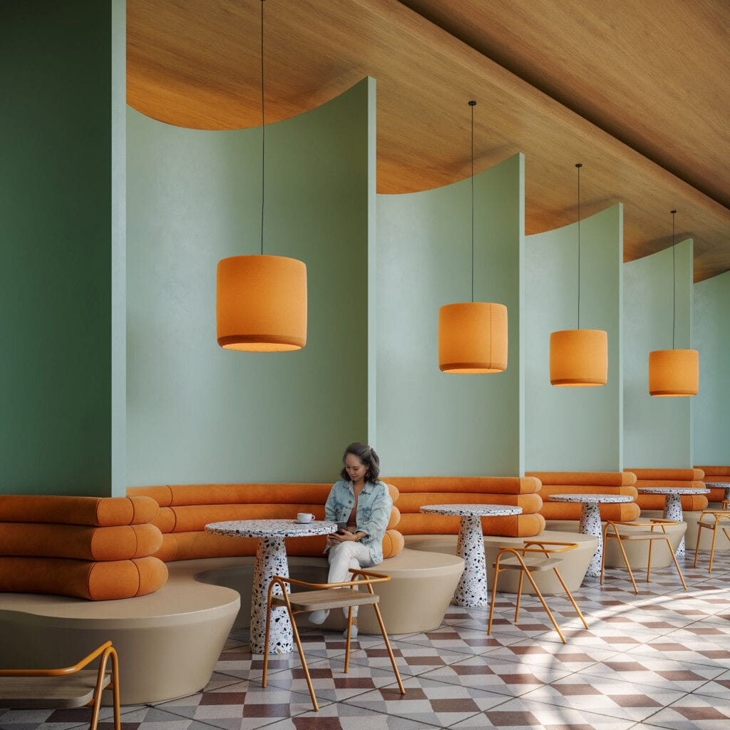 Cover decorative panel - Clover - Durasein - for interior / Solid ...