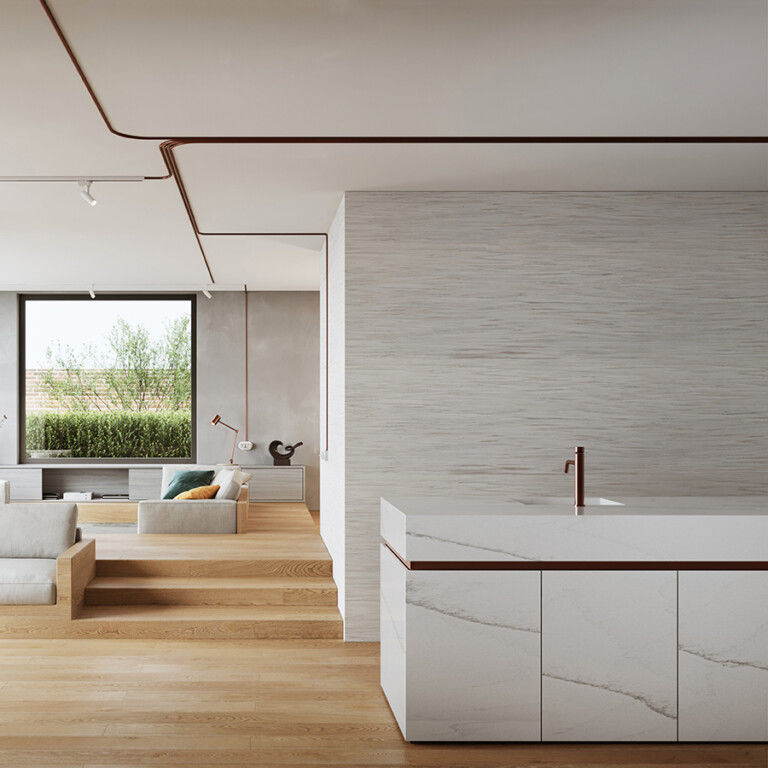 Interior decorative panel - Harmony - Durasein - cover / Solid Surface ...