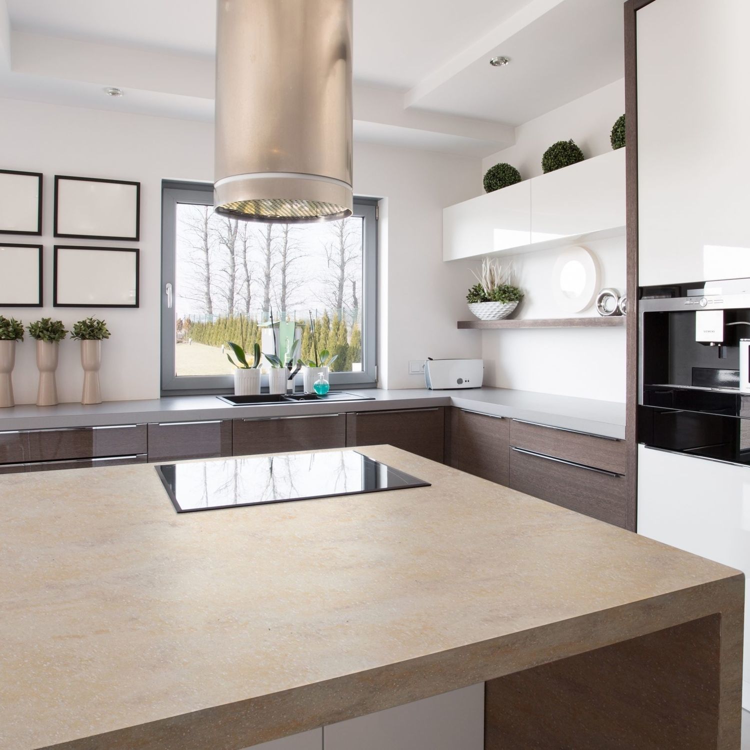 Interior decorative panel - Seeded - Durasein - cover / Solid Surface ...