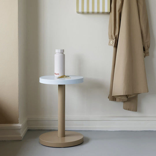 Contemporary side table - Trisse small - DESIGN LETTERS ApS - powder ...