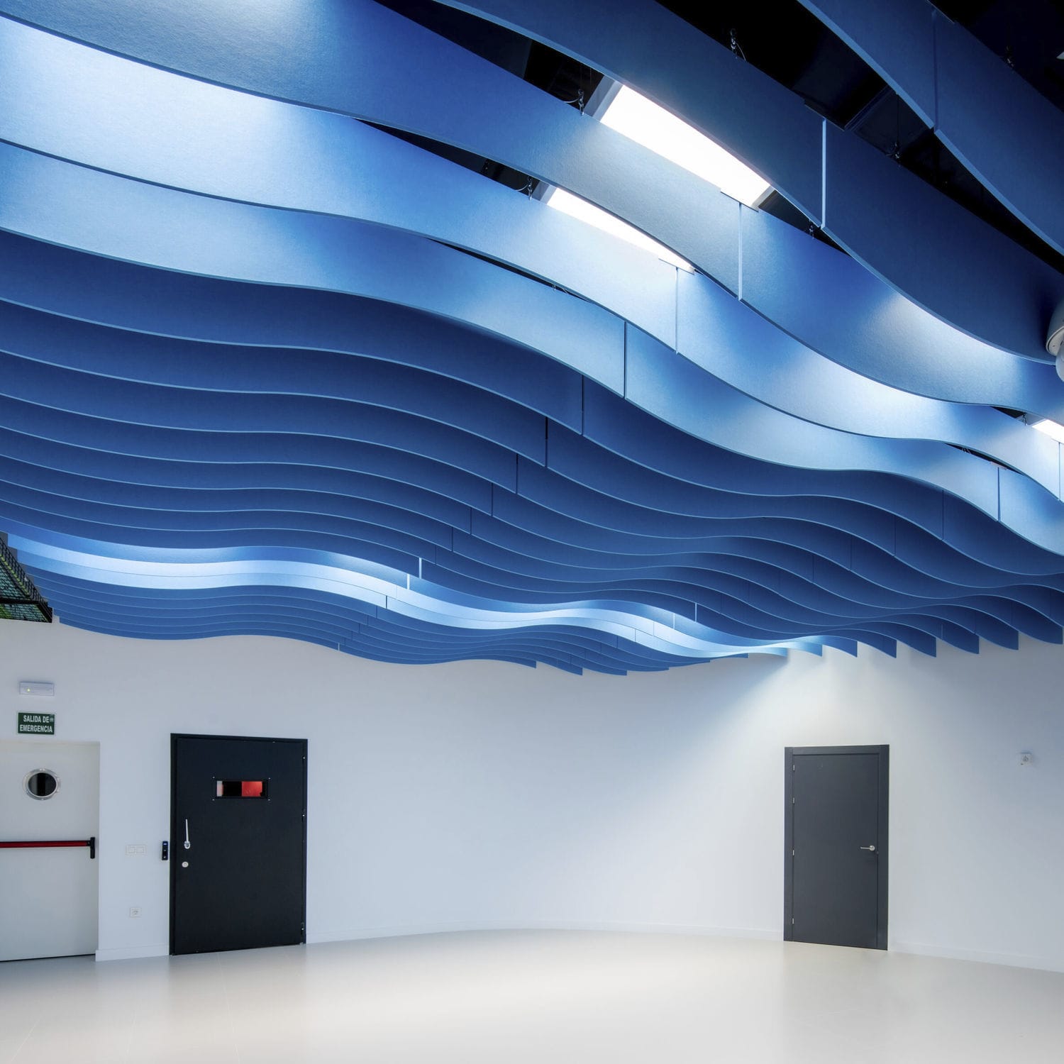 Polyester fiber acoustic baffle - baffle - ECOcero - ceiling ...