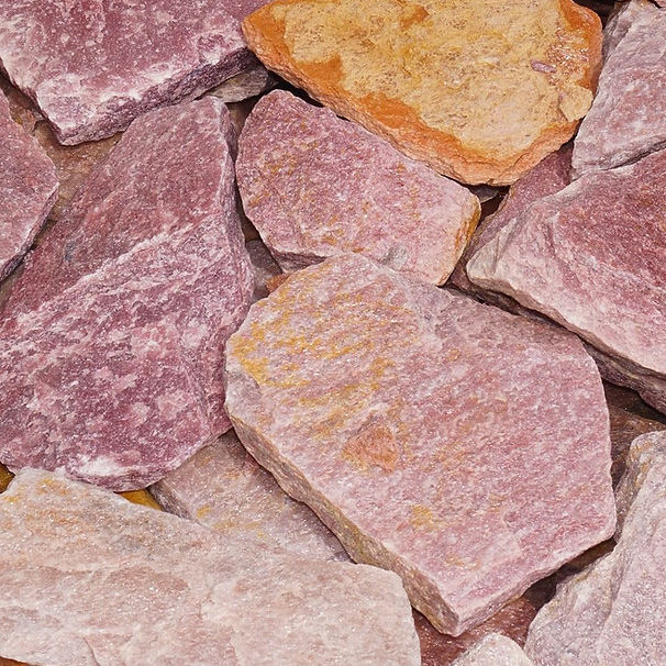 Wall stone block - ROSE - Terra Natural - for exterior fittings / quartzite