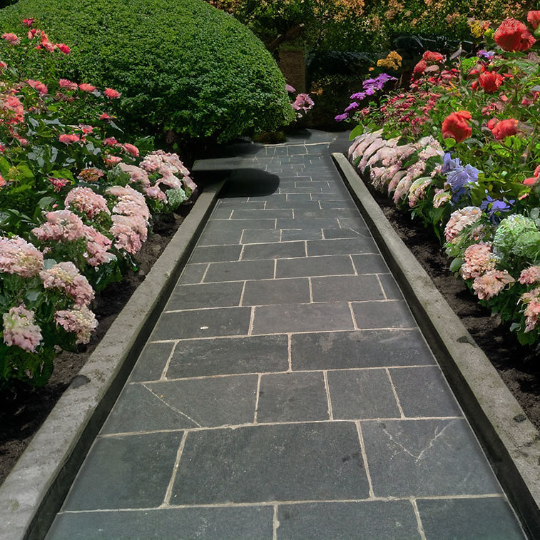 Porphyry paving - Terra Natural - outdoor / patio / textured