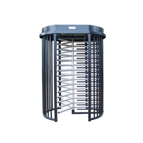 Full-height turnstile - Jacksons Fencing - stainless steel / security ...