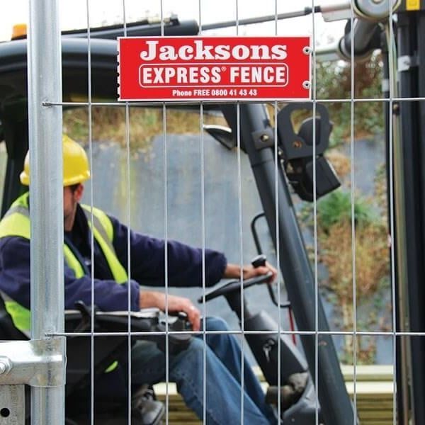 Panel fencing - EXPRESS TEMPORARY - Jacksons Fencing - for green spaces ...