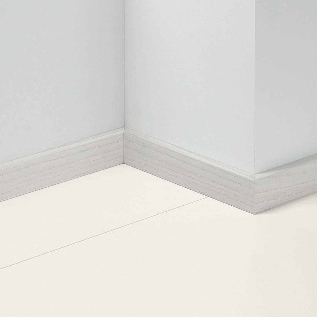 White baseboard - OAK D146 - PARADOR - wooden / molding / for ...