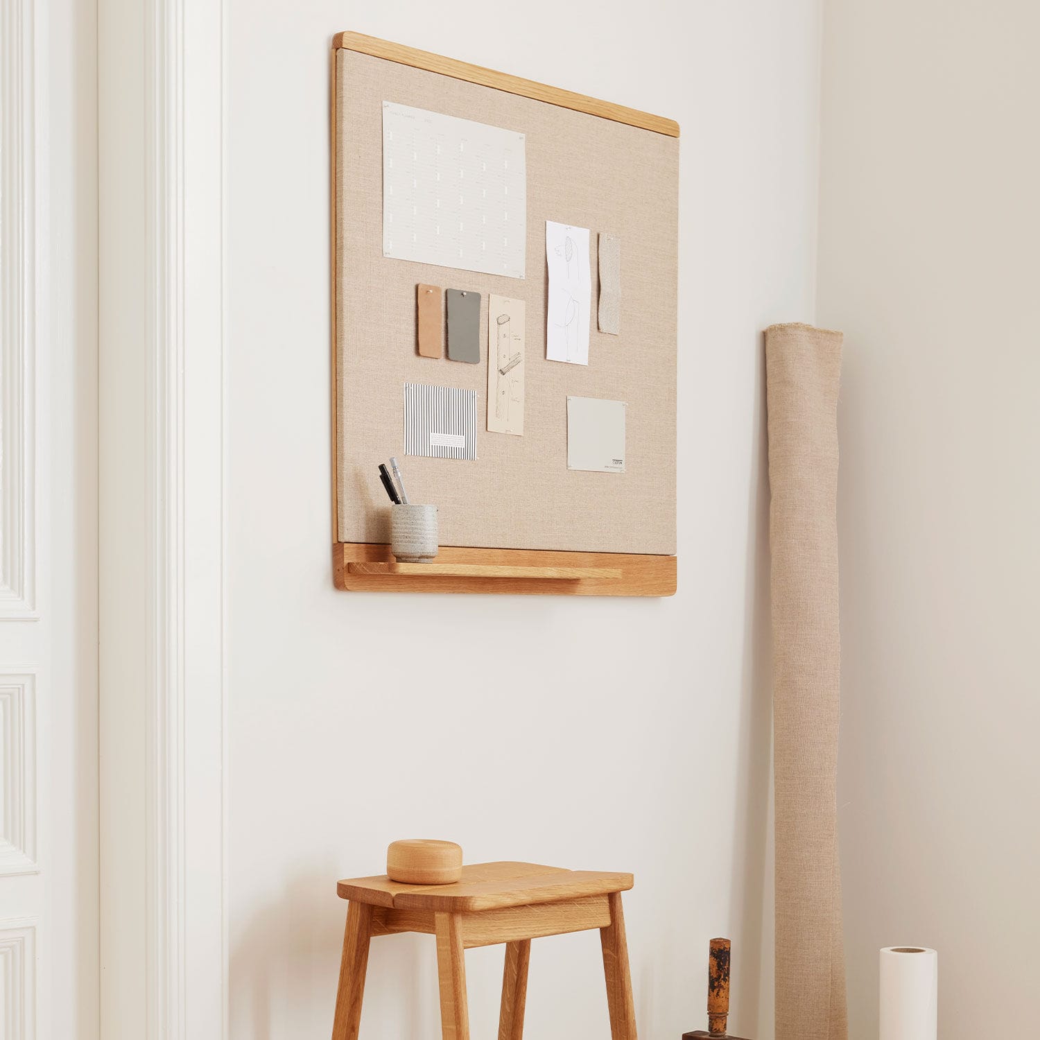 Pin board - Rim - FORM & REFINE - wall-mounted / oak / white oak