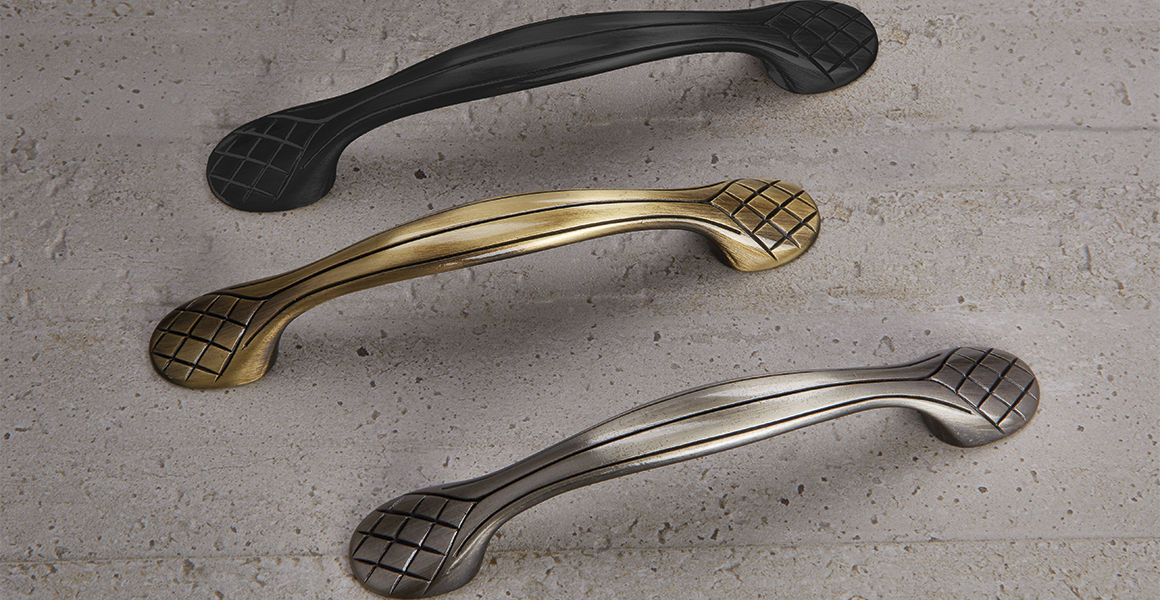 Zamak furniture handle - 3090 - Herrajes Ferramol, S.L.U. - golden