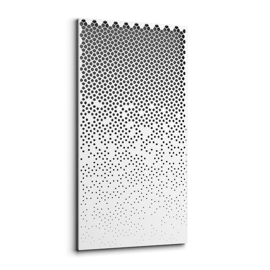 Panel cladding - GRADIANT - Axes in Excess - metal / aluminum / canvas