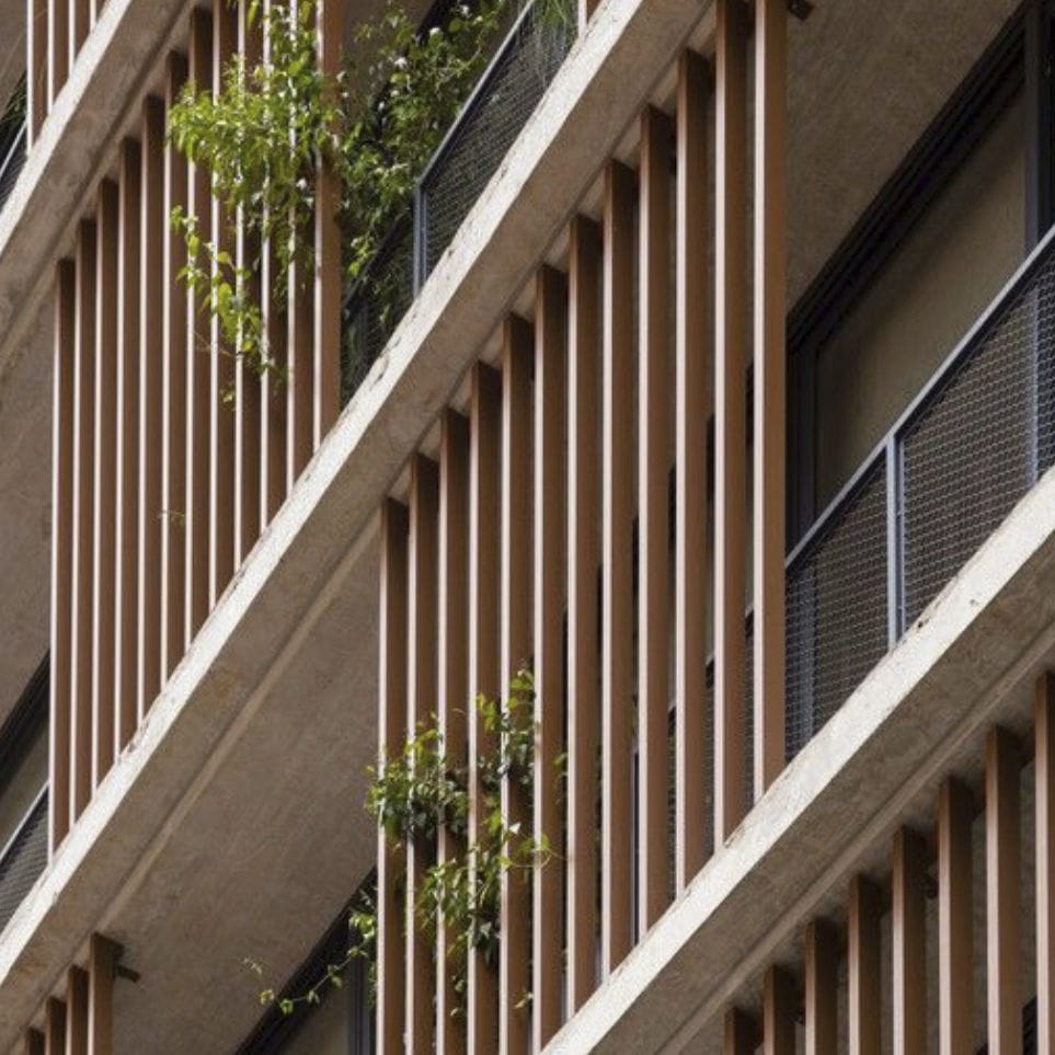 Metal solar shading - GRILLE 50100 - Axes in Excess - aluminum ...