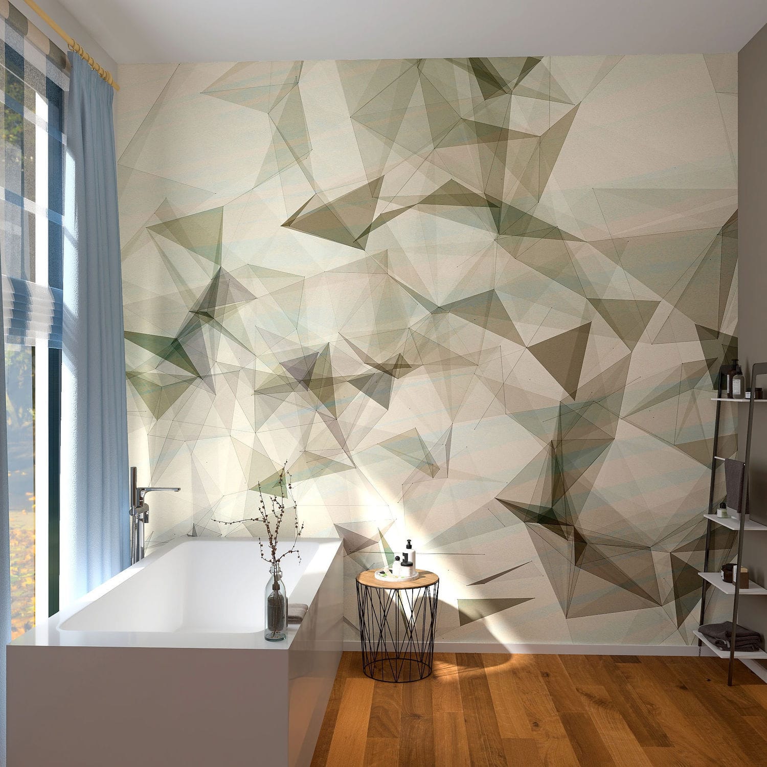 Contemporary wallpaper - DIAMANTE - rimura Srl - fabric / fiberglass ...